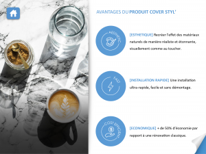 QU’EST CE QUE LE COVERING DE SURFACE ? ‣ PURE-COM